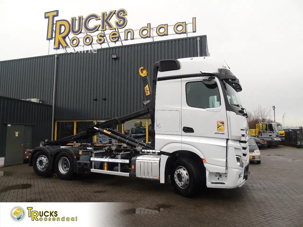 Mercedes-Benz Actros 2648 - Hyvalift Hooklift, Refrigerator, retarder, Air con kamion rol kiper