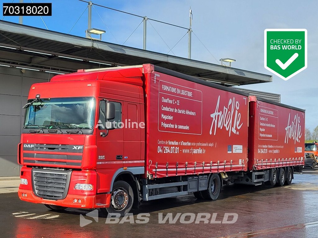 DAF XF105.460 4X2 Combi curtainsides full air suspension Automatic E kamion sa klizna zavesa cerada