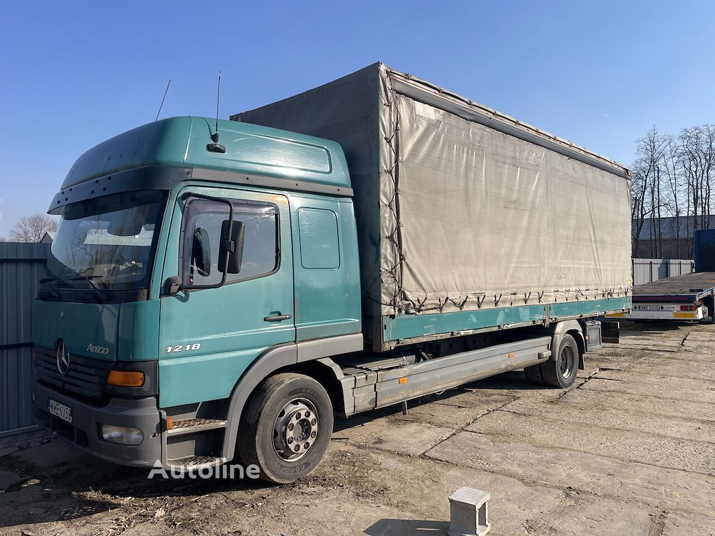 Mercedes-Benz atego 1218 kamion sa klizna zavesa cerada