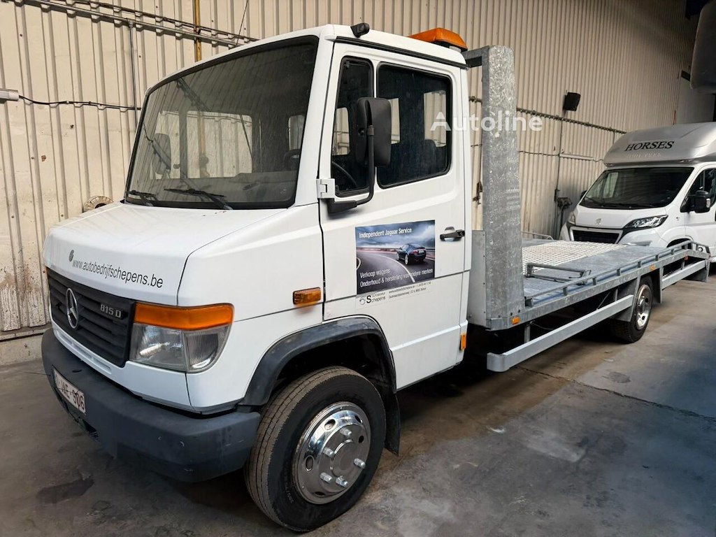 Mercedes-Benz VARIO 815D PICK-UP - AUTOTRANSPORTER - DEPANNAGE + RAMPS + WINCH