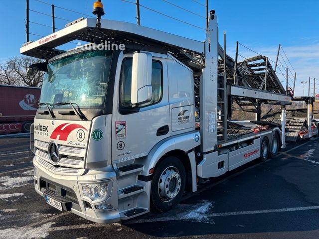 Mercedes-Benz Actros 2443 autotransporter + prikolica autotransportera