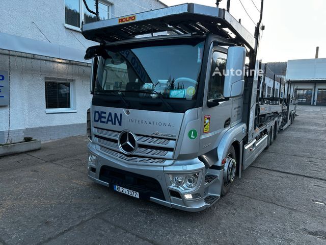 Mercedes-Benz Actros 2443 autotransporter + prikolica autotransportera