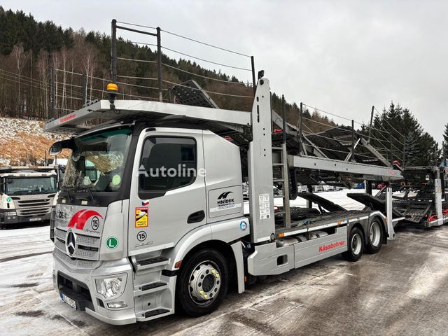 Mercedes-Benz Actros 2443 autotransporter + prikolica autotransportera
