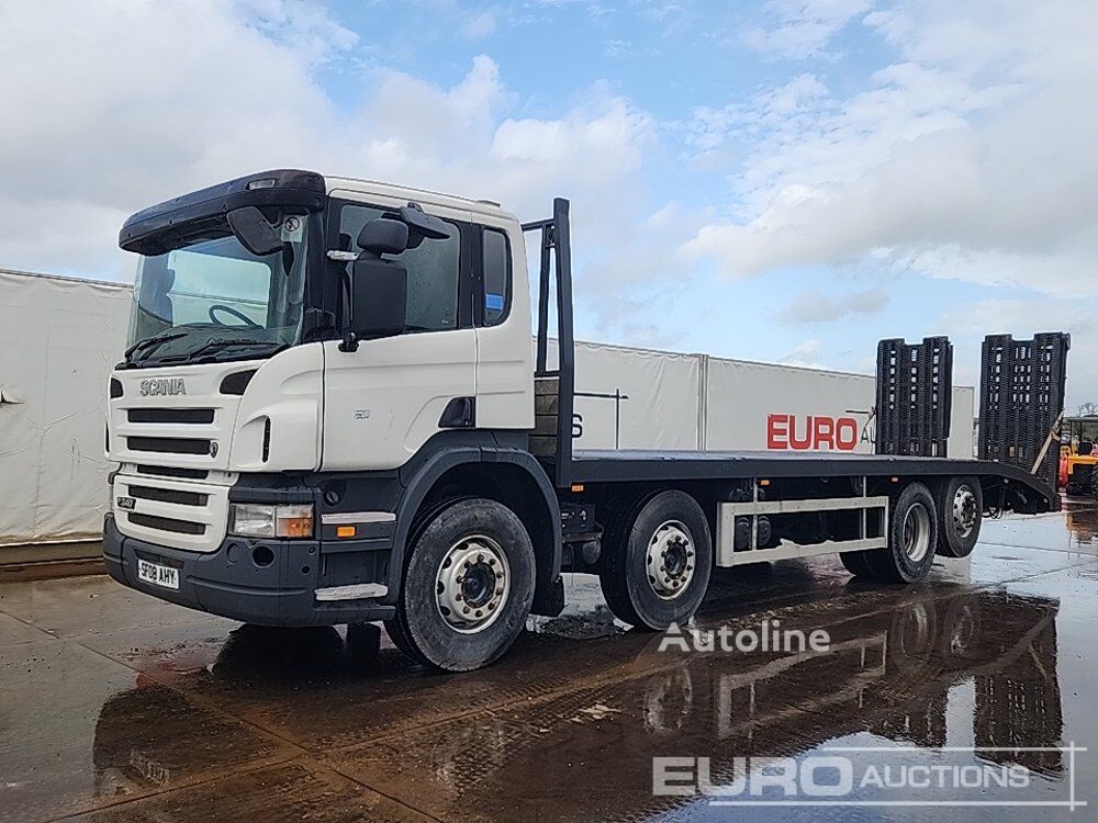 Prodaje se Scania P340 autotransporter na aukciji