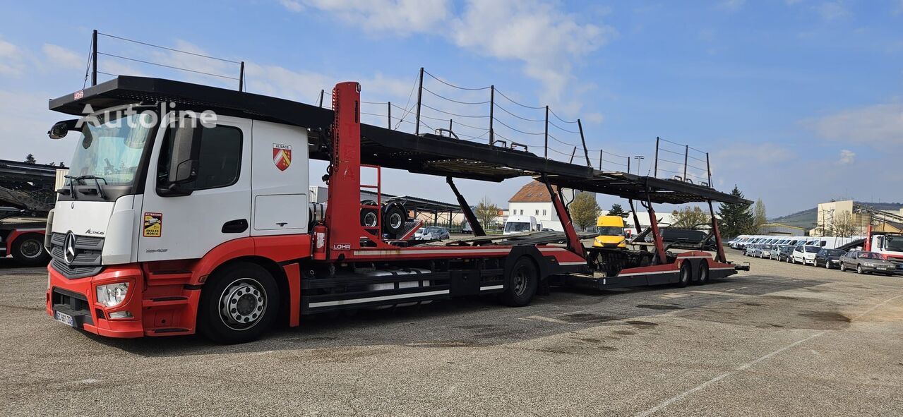 Mercedes-Benz Actros 1843 autotransporter + prikolica autotransportera