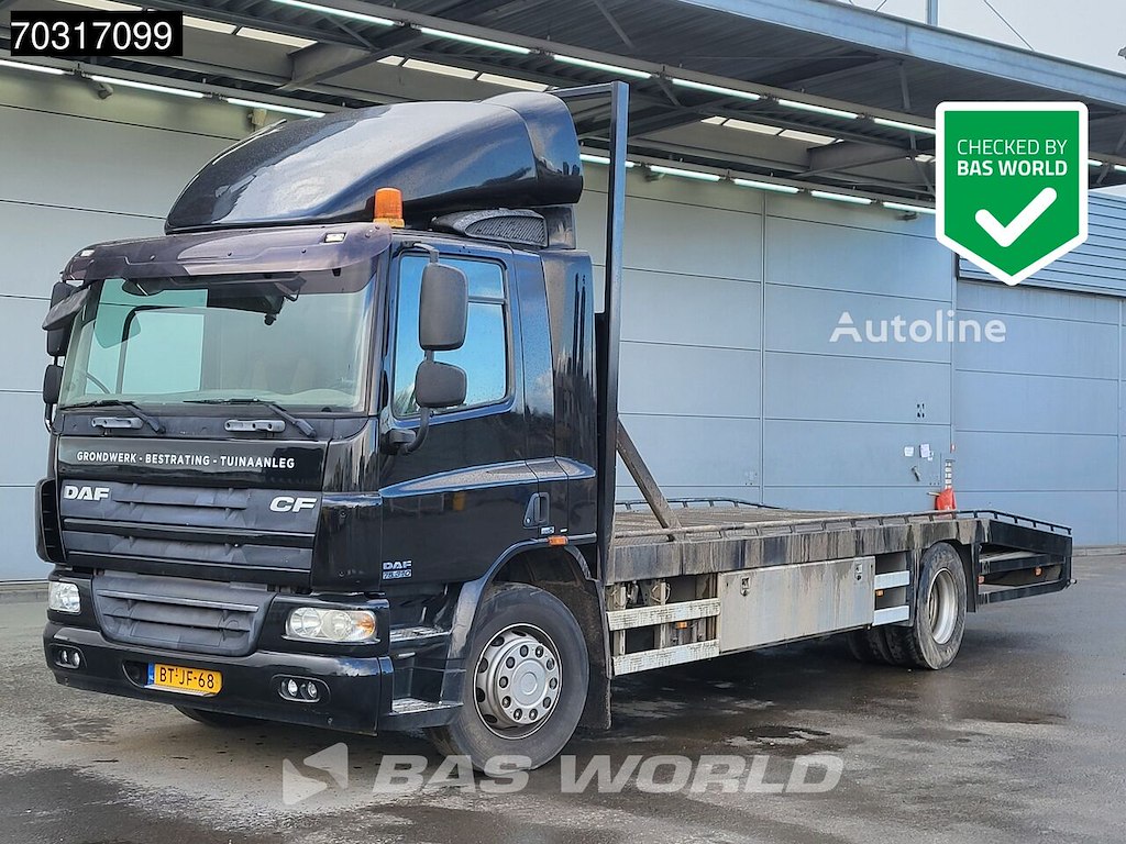 DAF CF75.310 CF 4X2 NL-Truck Machine transporter Manual Ramps Euro 5 autotransporter