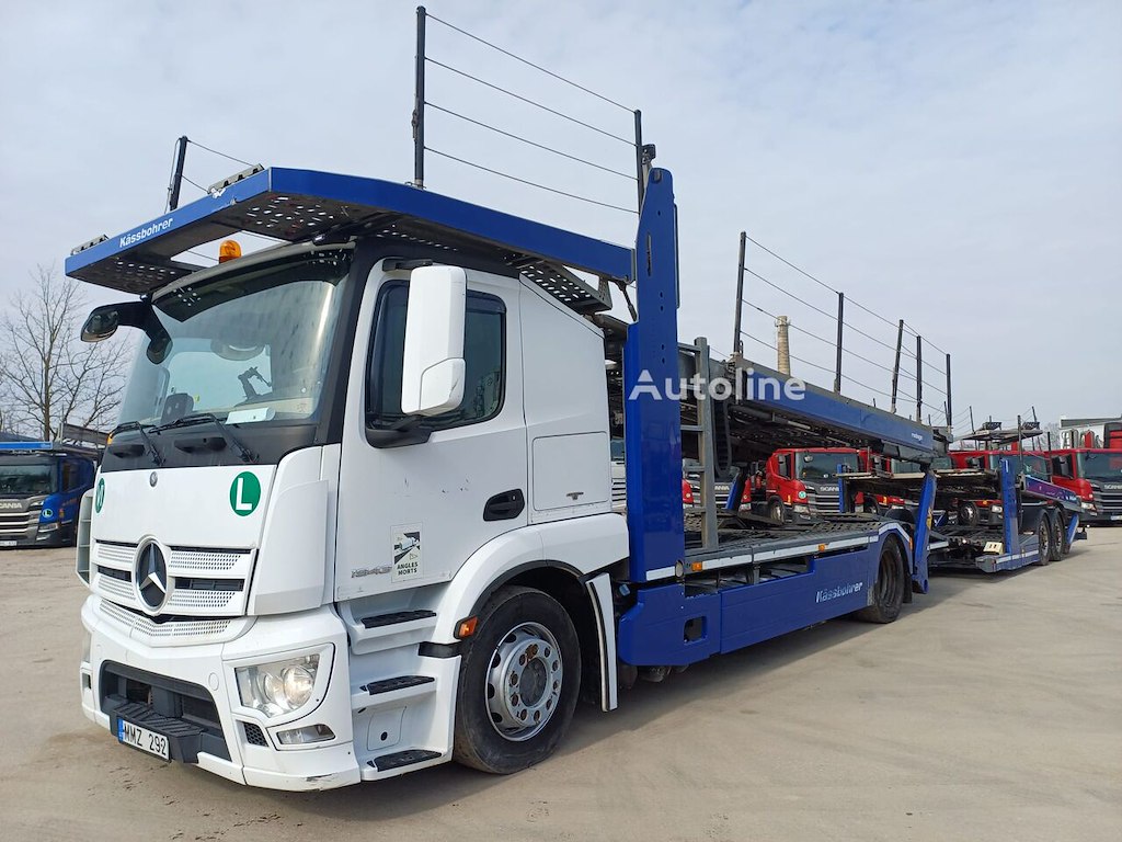 Mercedes-Benz autotransporter + prikolica autotransportera