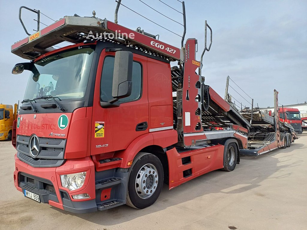 Mercedes-Benz + Rolfo 2016 autotransporter + prikolica autotransportera