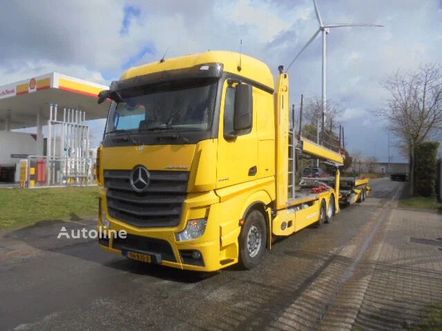 Mercedes-Benz METAGO PRO 2442 6X2 NL TRUCK autotransporter + prikolica autotransportera