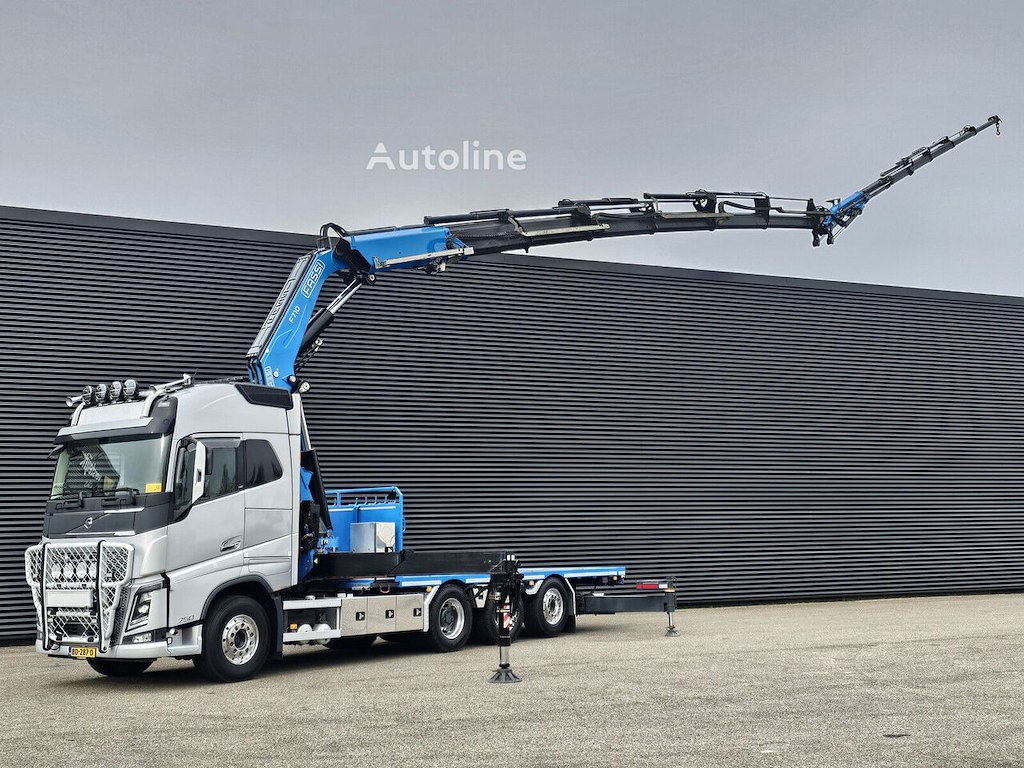 Volvo FH 16 750 8x4 / RETARDER / FASSI 71 TM + JIB kamion platforma