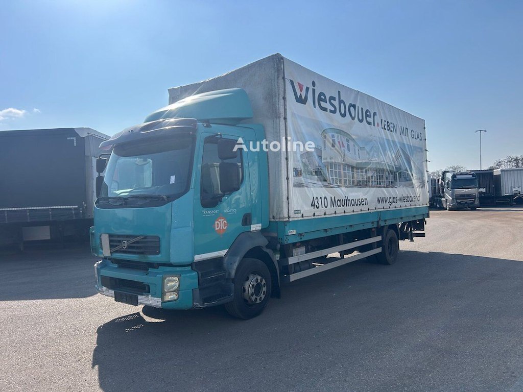 Volvo FL 240 4x2R, Plane, Manual, E4, Ladebordwand kamion s ceradom