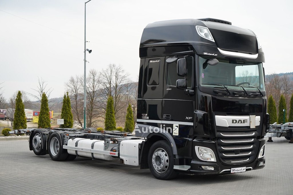 DAF XF 480 / BDF / 6X2  / SSC / I-PARK COOL / DO PRZEWOZU KONTENERÓW vozilo za prevoz kontejnera