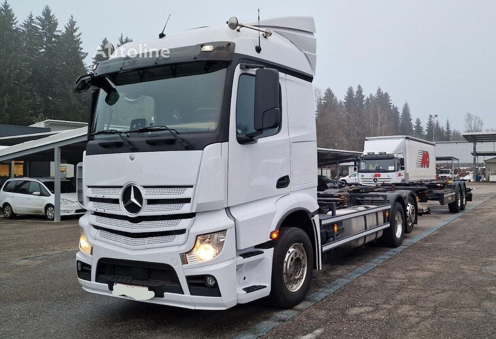 Mercedes-Benz ACTROS 2542 vozilo za prevoz kontejnera + prikolica za kontejnere