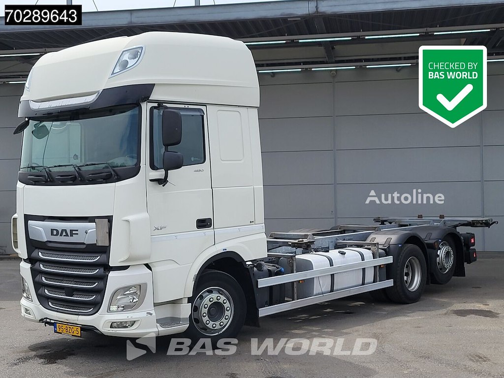 DAF XF 480 XF 6X2 NL-Truck BDF Retarder Lift-axle Automatic ACC Euro vozilo za prevoz kontejnera