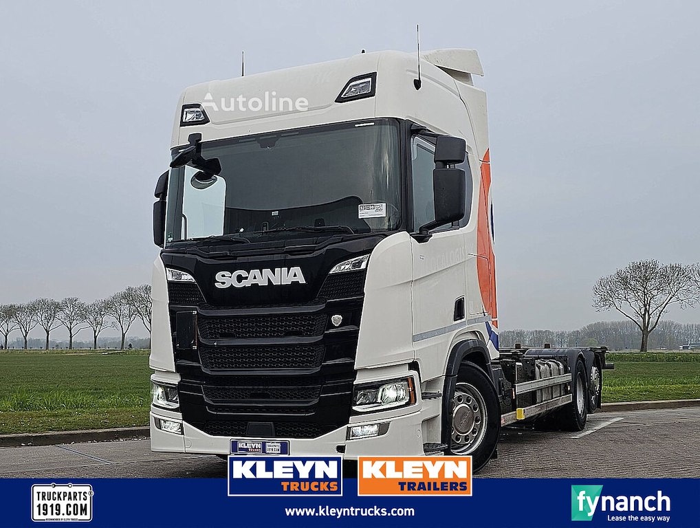 Scania R450 6X2*4 LED RETARDER vozilo za prevoz kontejnera