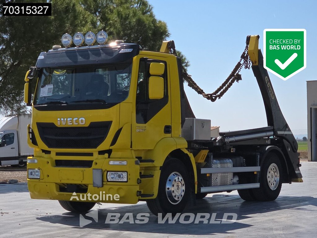 IVECO Stralis 400 4X2 Portacontenedores Palfinger Automático Euro 6 kamion autopodizač kontejnera
