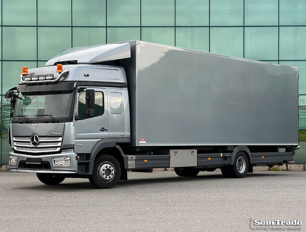 Mercedes-Benz Atego 1221 Euro 6 Isolated BOX + Heater Side Door Tail Lift 360. izotermni kamion