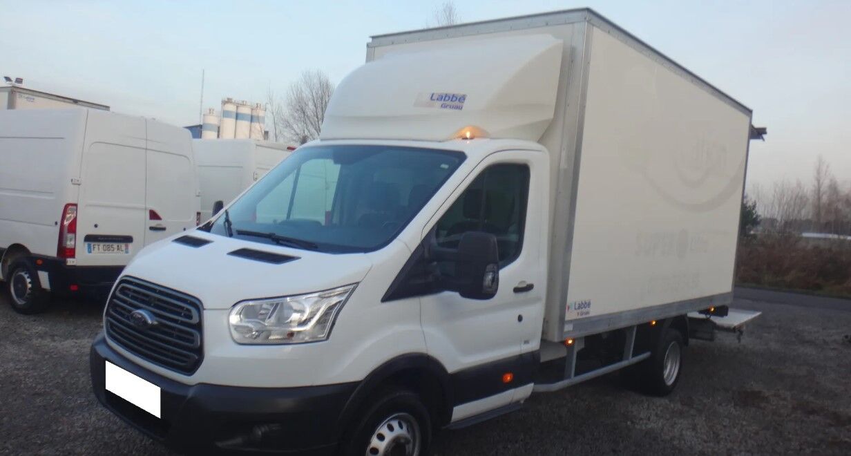 Ford Transit MK8 Maxi Jumbo box truck+Tail lift kamion furgon < 3.5t