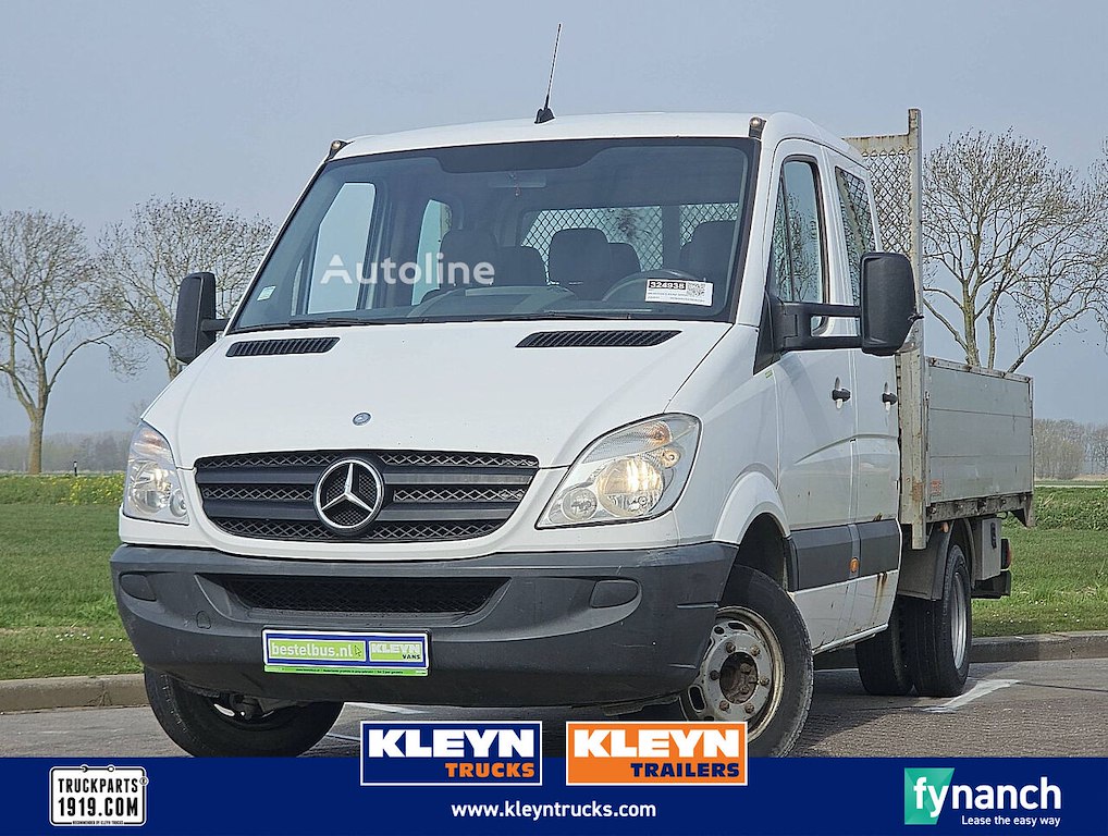 Mercedes-Benz SPRINTER 511 DUB.CAB Open-Laadbak kamion s ravnom platformom < 3.5t
