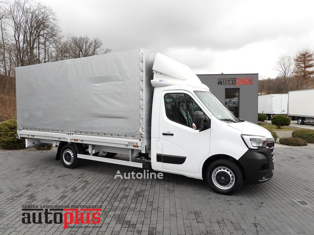 Renault MASTER TARPAULIN 10 PALLETS CRUISE CONTROL LED LIGHTS PNEUMATICS kamion s ceradom < 3.5t