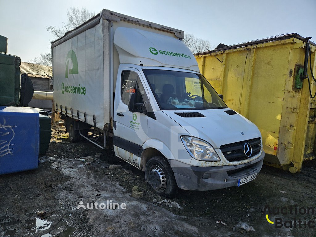 Prodaje se Mercedes-Benz Sprinter kamion s zavesom < 3.5t na aukciji