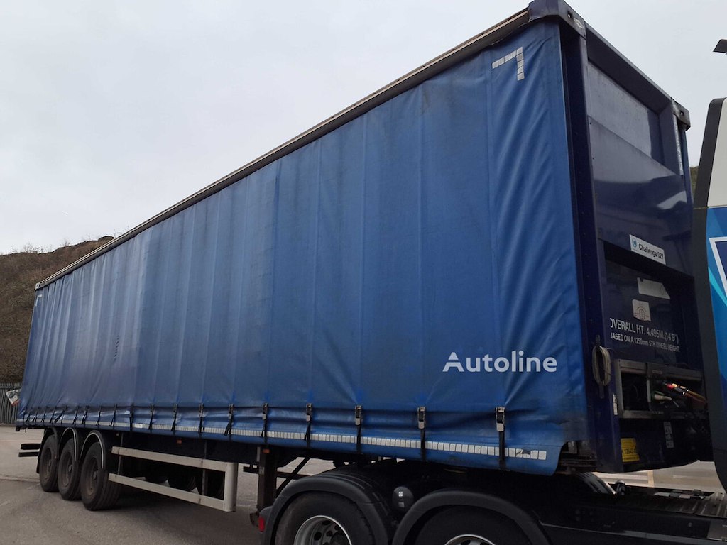 SDC TRAILERS LTD Trailer Curtainsider Fixed Roof Straight poluprikolica sa kliznom ceradom