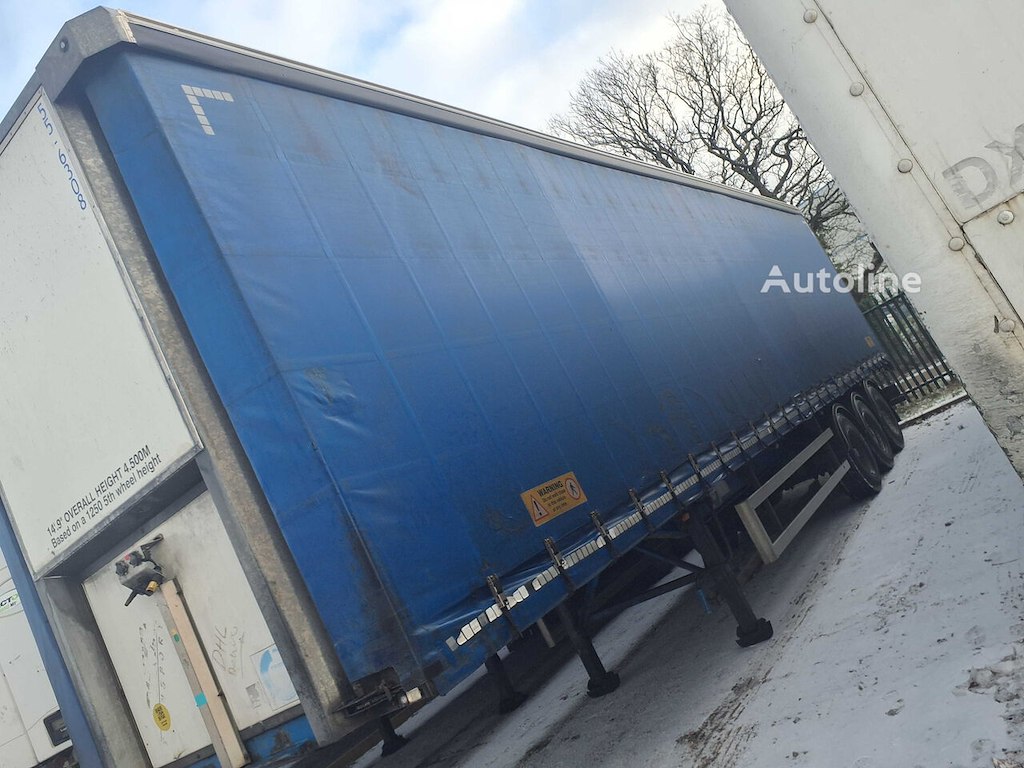 SDC TRAILERS LTD Trailer Curtainsider Fixed Roof Straight poluprikolica sa kliznom ceradom