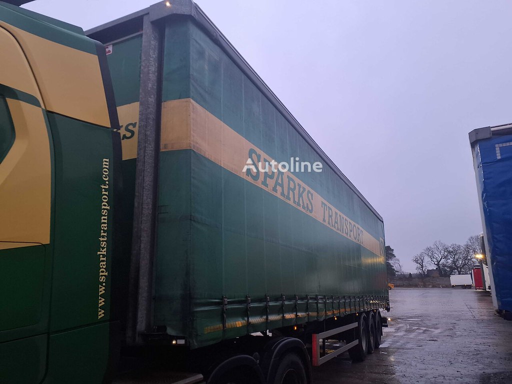 SDC TRAILERS LTD Trailer Curtainsider Fixed Roof Straight poluprikolica sa kliznom ceradom
