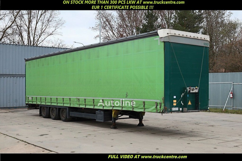 Schmitz Cargobull SCB S3T, LOW DECK, 36 TONS, SCHMITZ AXLE poluprikolica sa kliznom ceradom