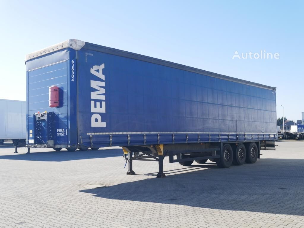 Schmitz Cargobull Trailer Curtainsider Sliding Roof Straight poluprikolica sa kliznom ceradom