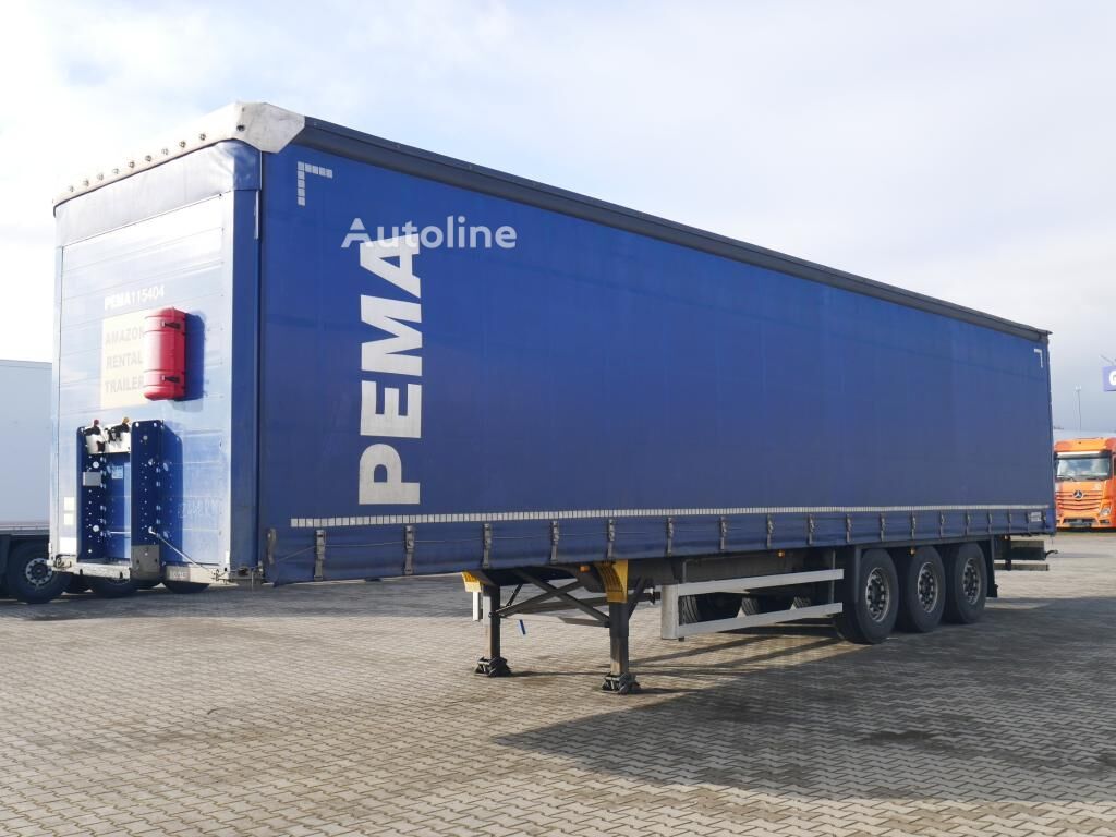 Schmitz Cargobull Trailer Curtainsider Sliding Roof Straight poluprikolica sa kliznom ceradom