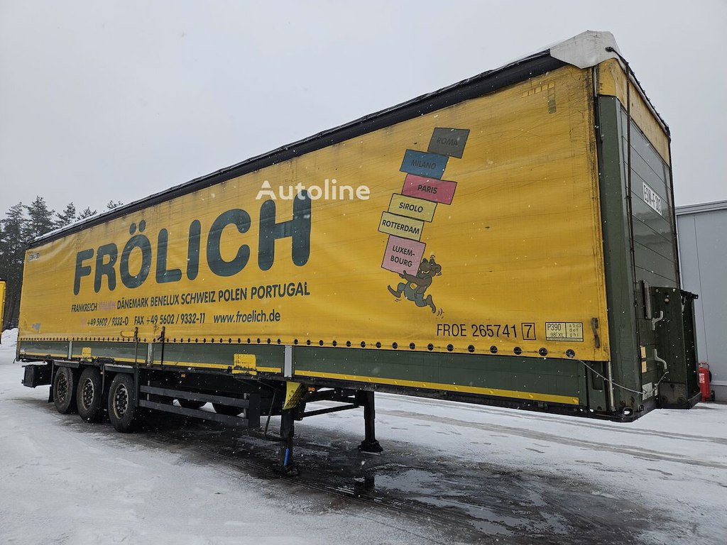 Schmitz Cargobull SCB*S3T poluprikolica sa kliznom ceradom