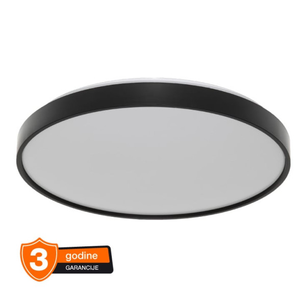 OSRAM LUXO crna LED plafonjera 36W 6500K IP20
