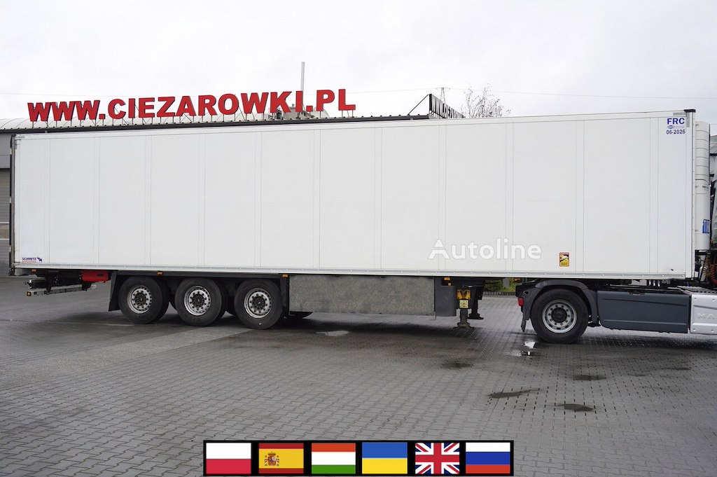 Schmitz Cargobull refrigerator semi-trailer / Carrier Vector 1550 poluprikolica hladnjača