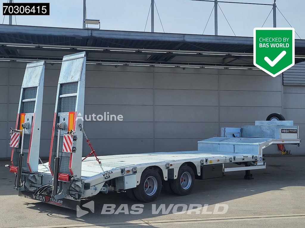 Nova Vega 2 Axle Lowbed 2 axles NEW 2 Axle Lowbed Ramps poluprikolica sa niskom platformom