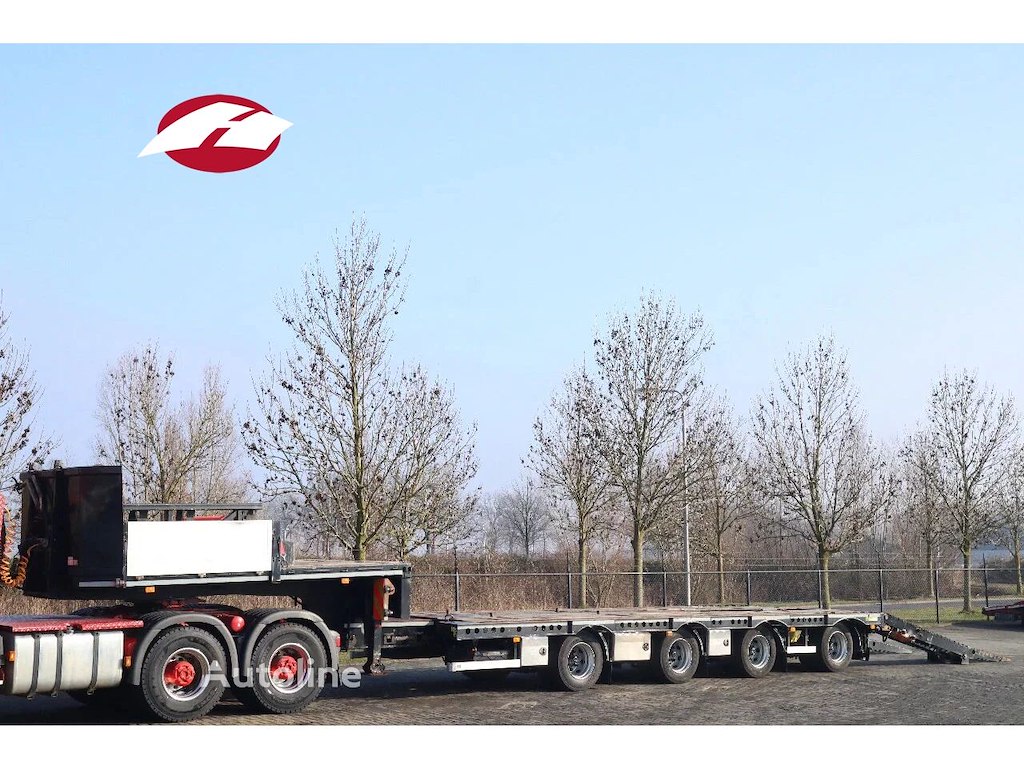 Istrail 4-AXLE SEMI-TRAILER | HYDR RAMPS | HYDR WIDENING | EXTENTION poluprikolica sa niskom platformom