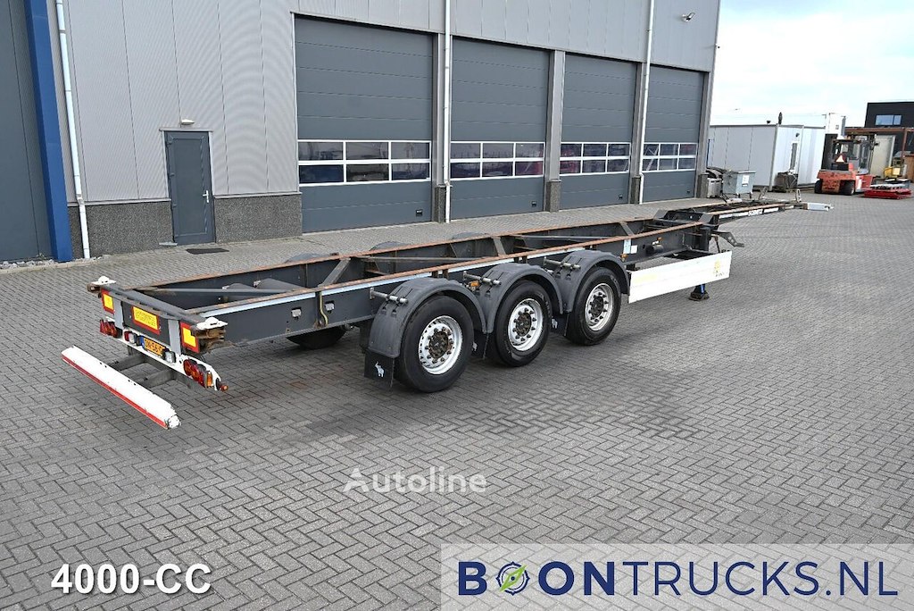 Schmitz Cargobull SGF*S3 40-45ft HC * FIXED CHASSIS * EXTANDABLE HEAD * NL TRAILER poluprikolica za prevoz kontejnera
