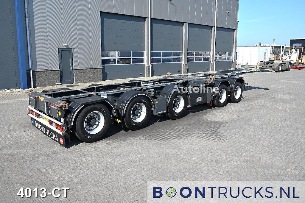 Broshuis 2CONNECT-5AKCC 2 CONNECT | 2x20-40-45ft HC * 3x STEERING * 4x LI poluprikolica za prevoz kontejnera