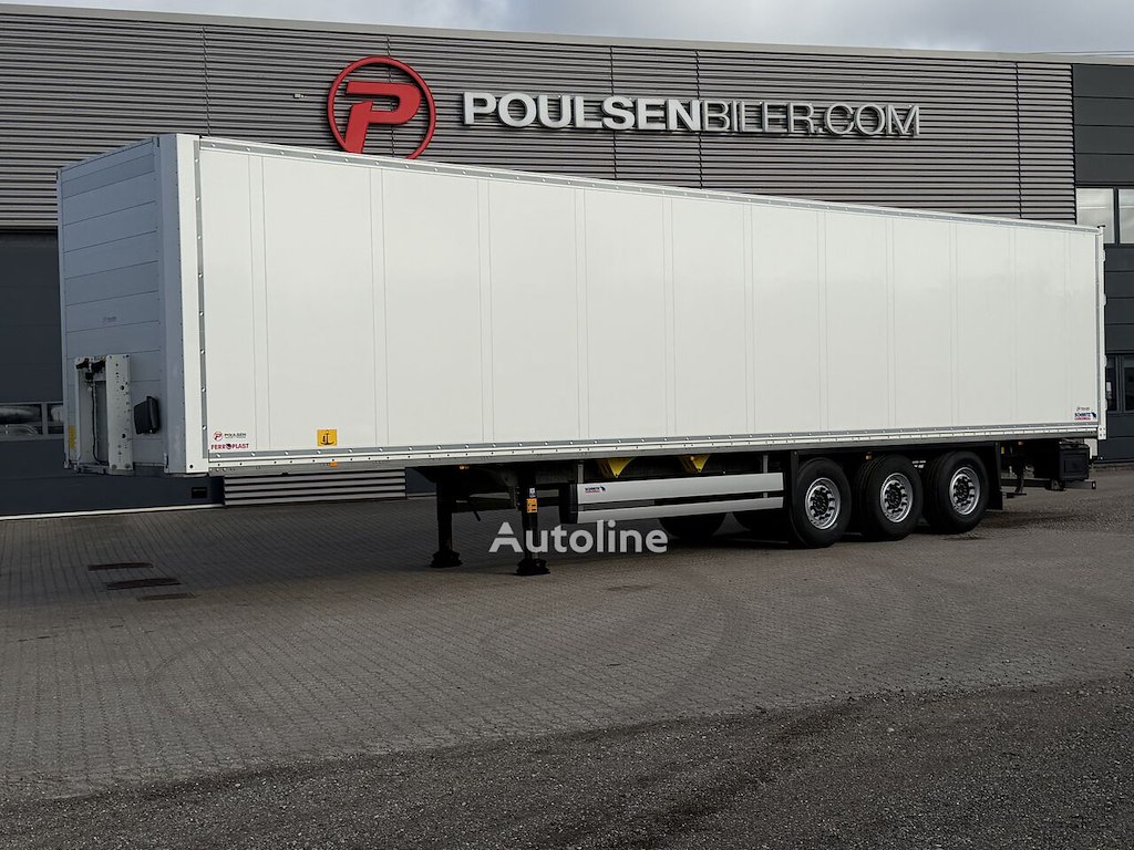 Schmitz Cargobull 3-aks bokstrailer double-stock + alubund furgon poluprikolica
