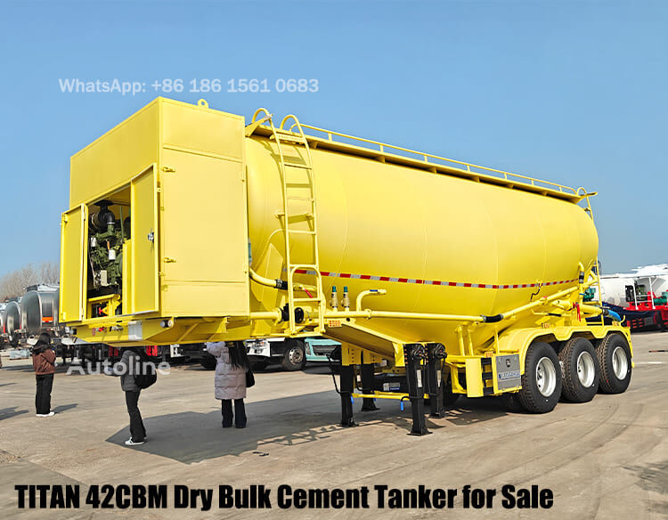 Nova Titan TITAN 42CBM Dry Bulk Cement Tanker for Sale cisterna za prevoz cementa