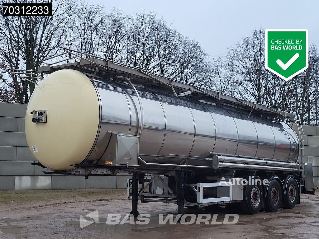 Feldbinder TSA 33.3 3 axles 33000L poluprikolica autocisterna
