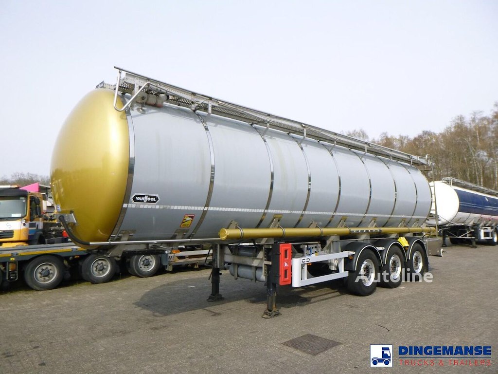 Van Hool Chemical tank inox L4BH 37.5 m3 / 1 comp cisterna za prevoz hemikalija