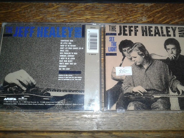 JEFF HEALEY BAND - SEE THE LIGHT