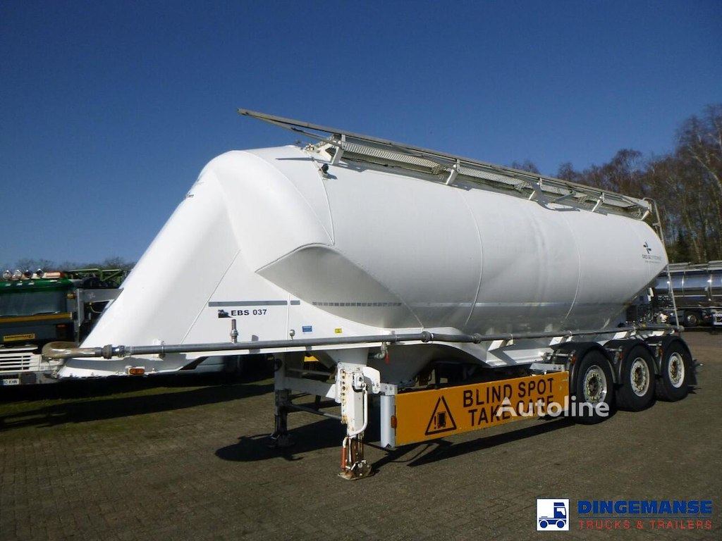 GS Meppel Powder tank alu 36 m3 / 1 comp cisterna za prevoz cementa