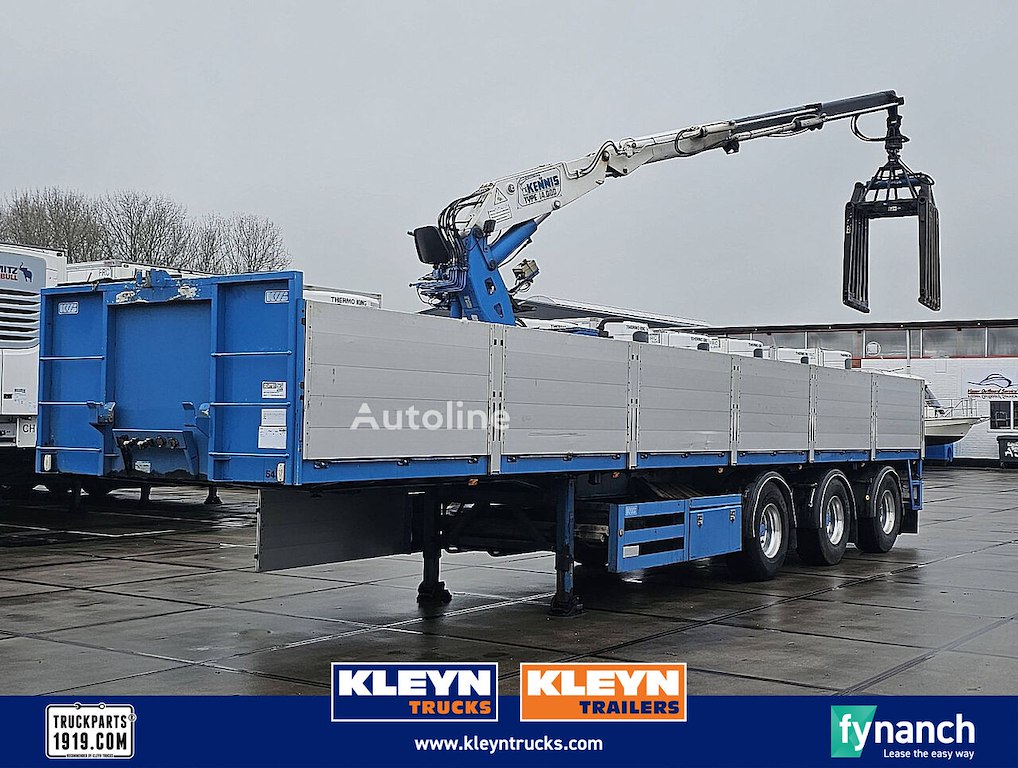 KWB P-483 STENENTRAILER KENNIS 14 TM poluprikolica sa ravnom platformom