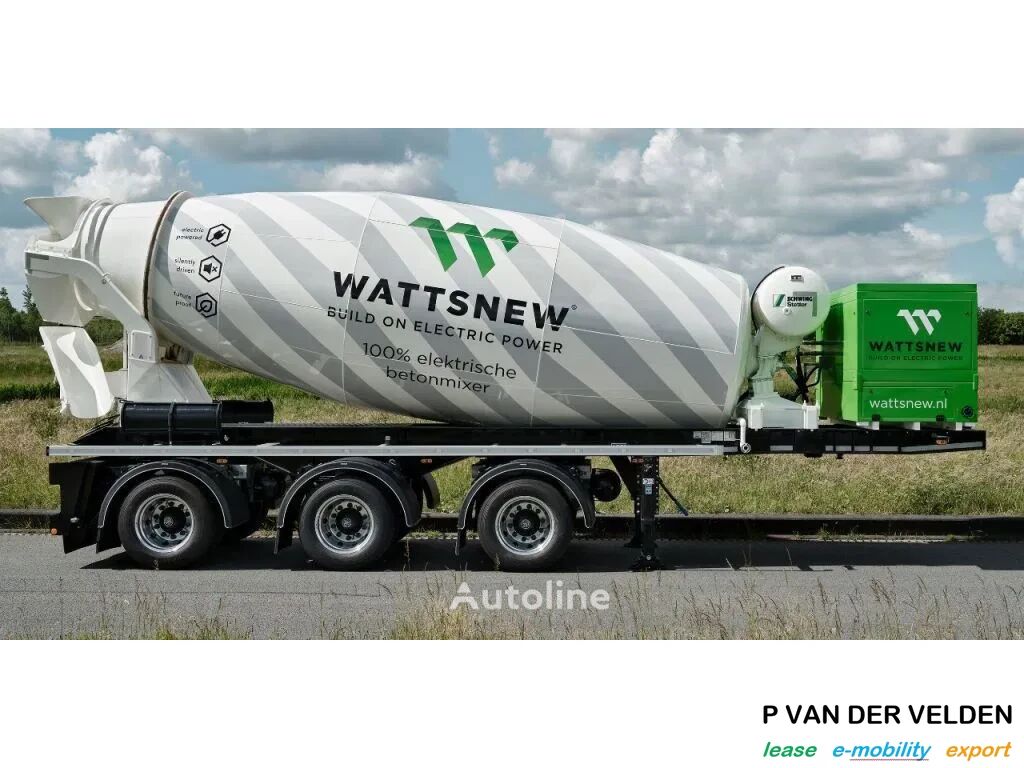 Novi Floor | Stetter | 15m3 mixer | Volledig elektrisch betonmixer | Wattsn poluprikolica betonska mešalica