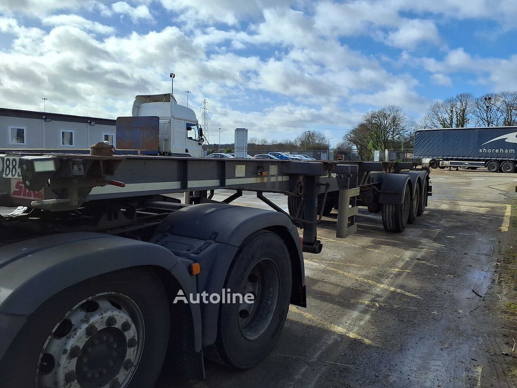 SDC TRAILERS LTD Trailer Chassis Sliding Bogie 2x 20', 30', 40' and poluprikolica-šasija