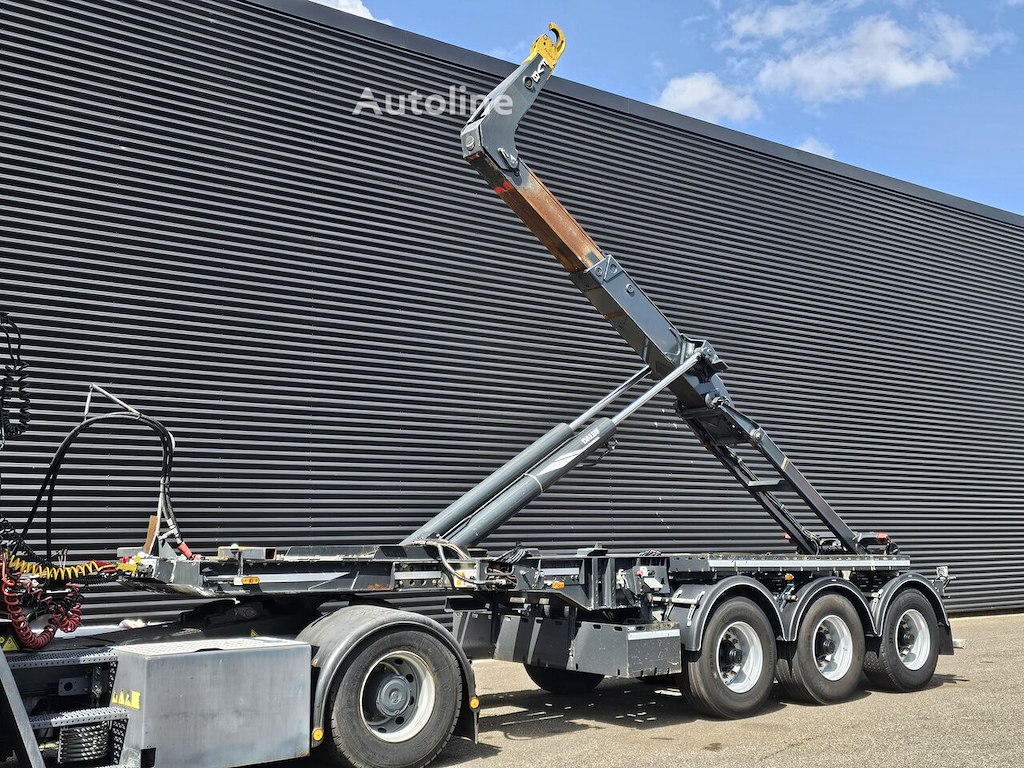 Van Bouwel 25T HOOKLIFT / ABROLKIPPER / LIFT AXLE poluprikolica sa kukom za podizanje