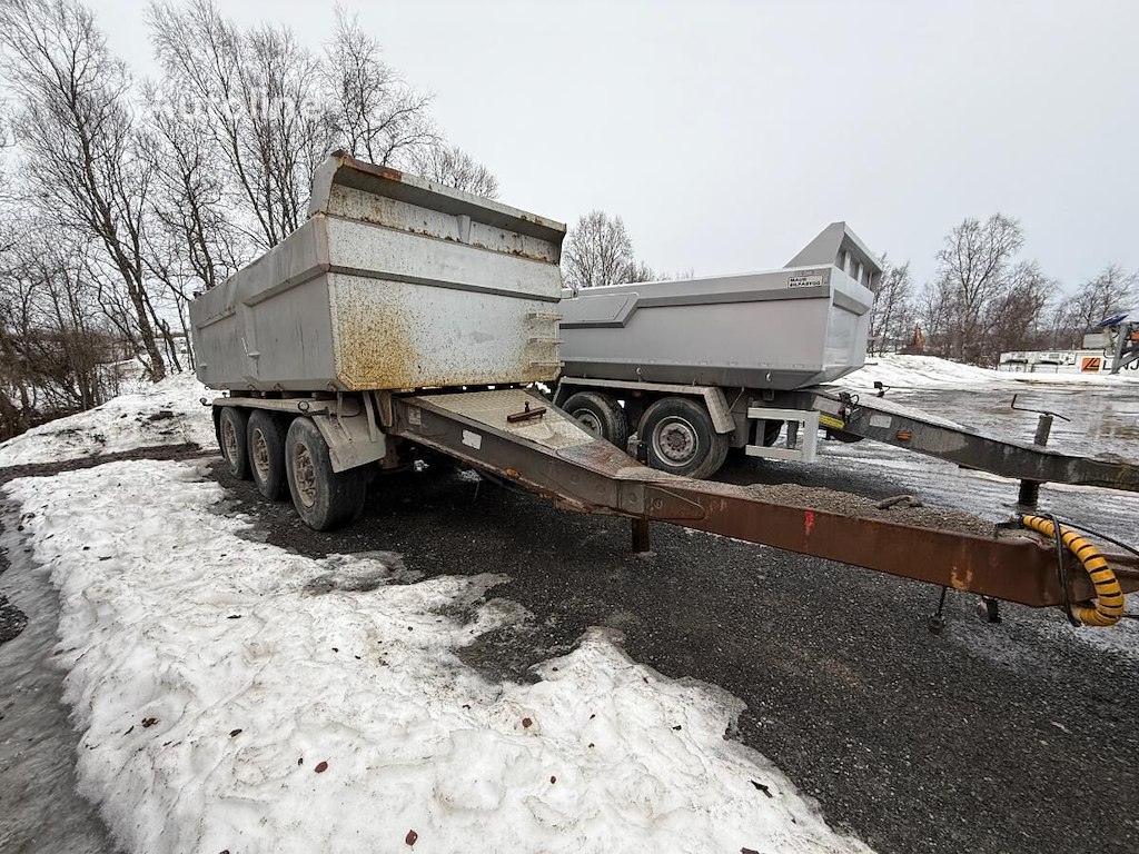 Prodaje se Istrail 3 akslet dumperkjerre prikolicu kiper na aukciji