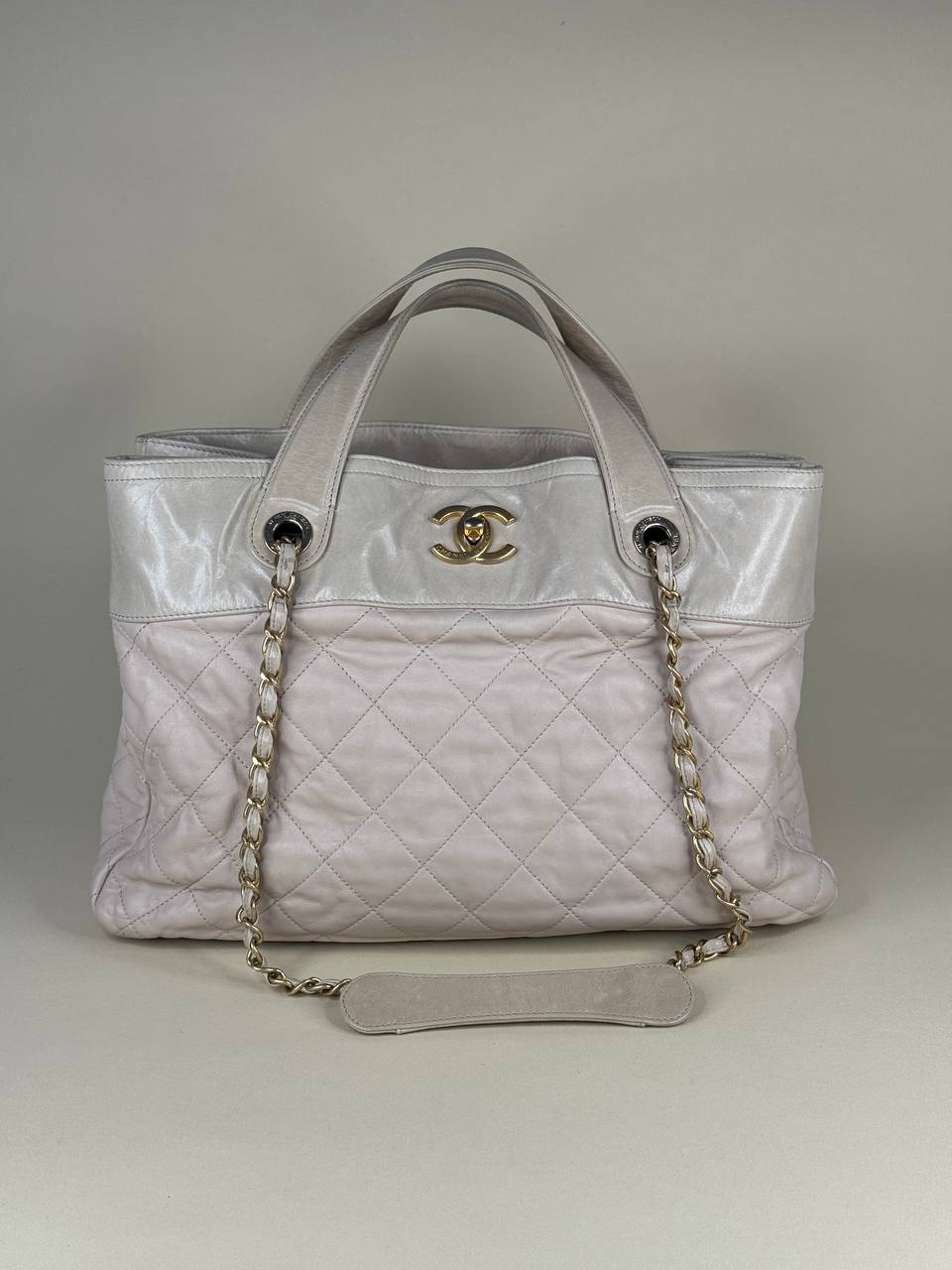 Chanel Matelasse Mix Chain Shoulder Tote Bag